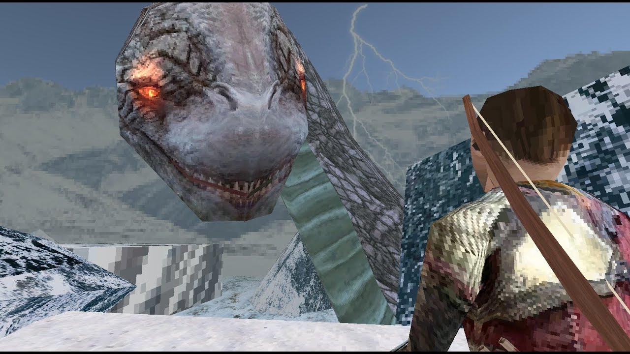God of War Ragnarok PS1 - World Serpent Cutscenes - YouTube