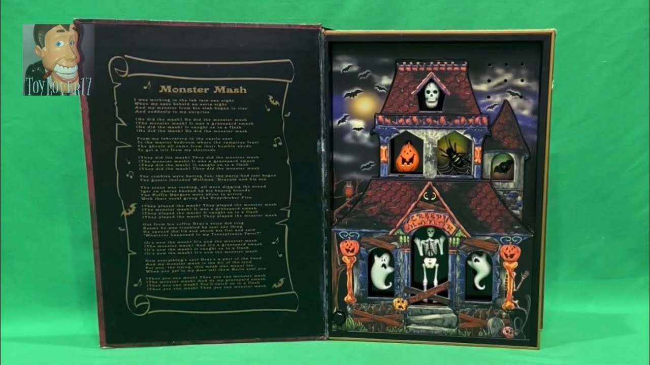 Blue Ridge Animated Halloween Book - “Monster Mash” - YouTube
