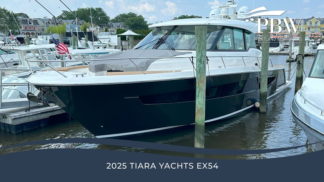 2024 Tiara Yachts EX54 Walkthrough - YouTube