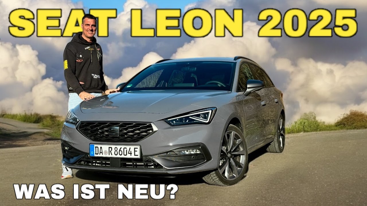 SEAT LEON FR 2025: Facelift im Test | Sportstourer e-HYBRID ...