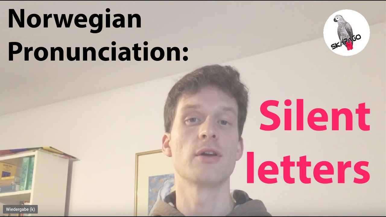 [NORWEGIAN ALPHABET] Silent letters: upgrade your pronunciation - YouTube