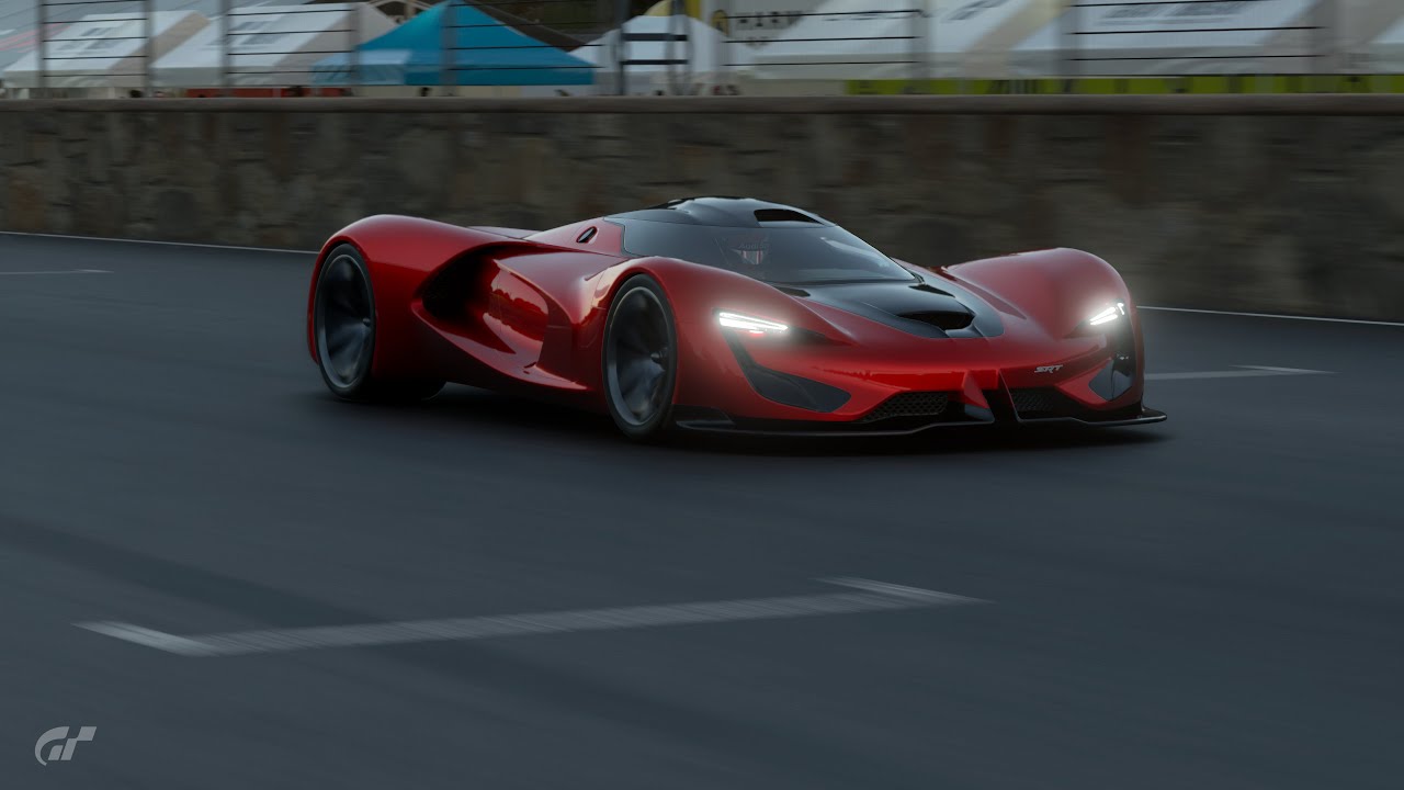 Hypercar Parade | Dodge SRT Tomahawk S VGT | Trial Mountain Circuit ...