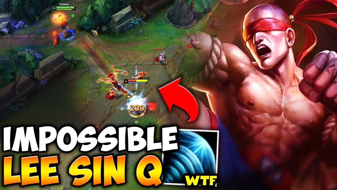 The NASTIEST Lee Sin Q I've ever hit... | ONLY Lee Sin from Unranked to Master ep. 36 - YouTube