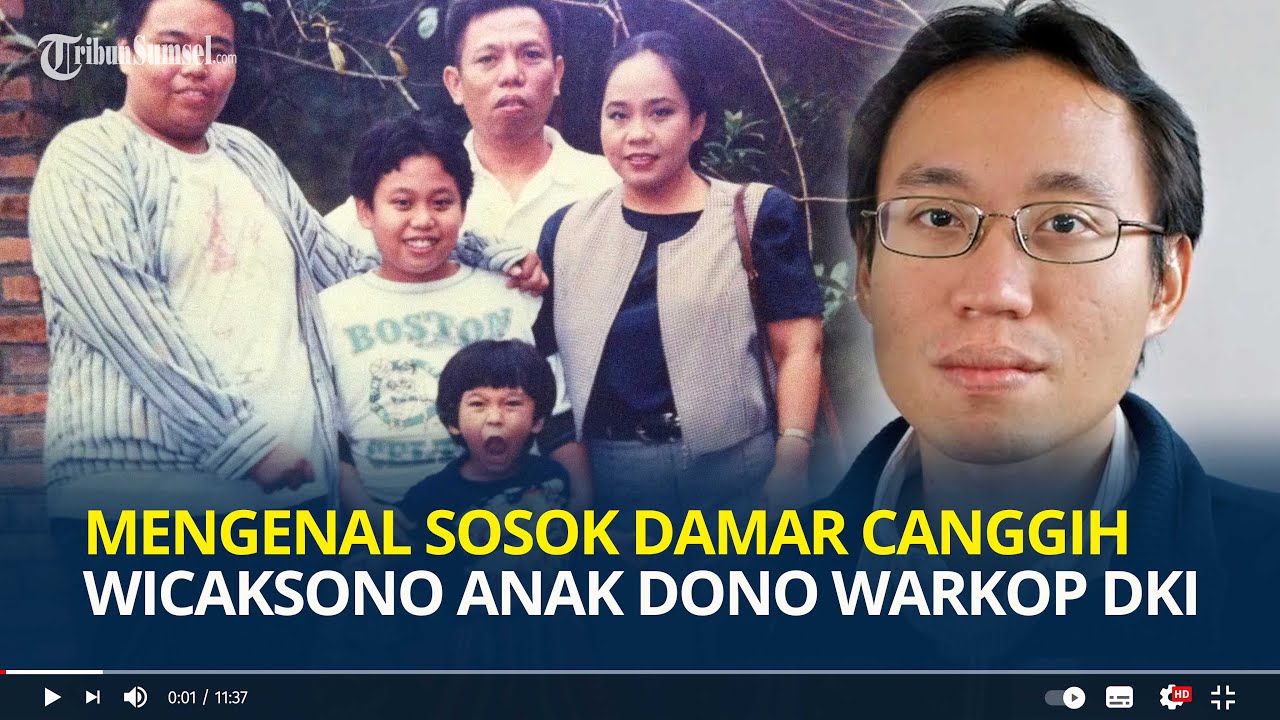 Mengenal Sosok Damar Canggih Wicaksono Anak Dono Warkop DKI yang Sukses jadi Ahli Nuklir - YouTube