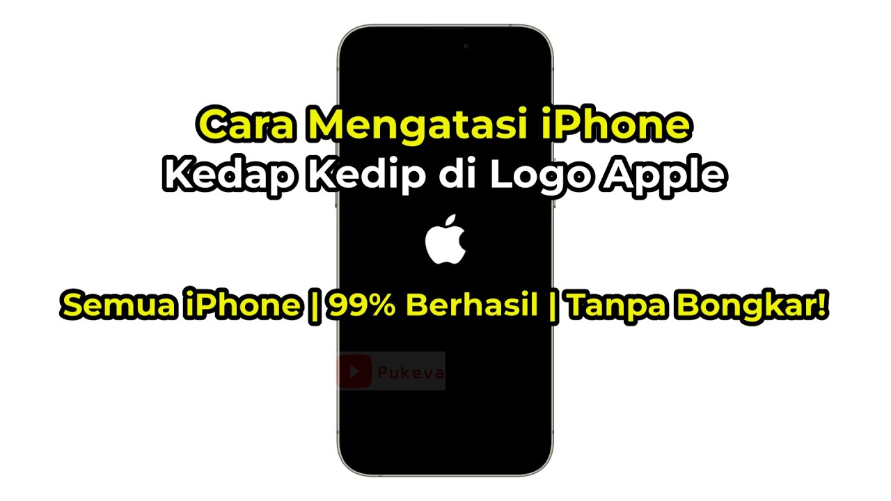 Cara Mengatasi iPhone Kedap Kedip di Logo Apple | Semua iPhone | Tanpa Bongkar | TERBARU! - YouTube