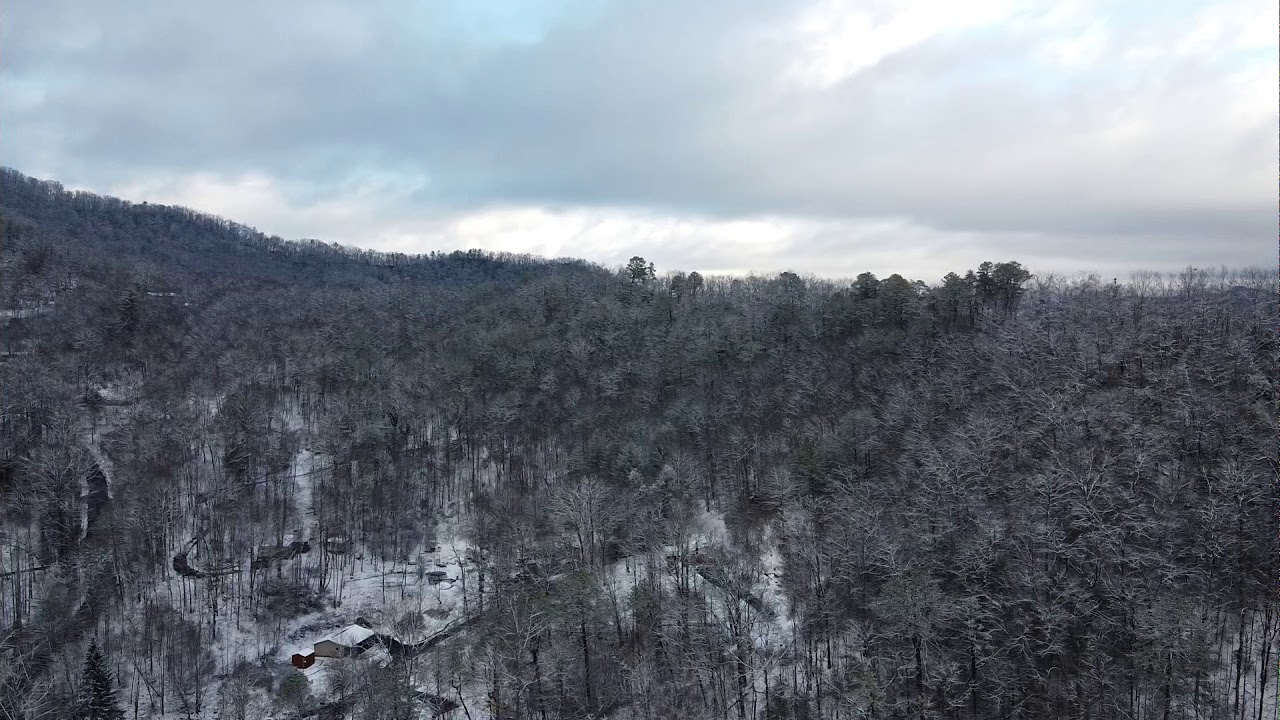 Snow in Cherokee - YouTube