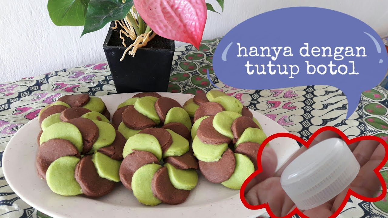 KUE KERING BUNGA PANDAN COKLAT/COOKIES BUNGA PANDAN COKLAT/KUE KERING ...