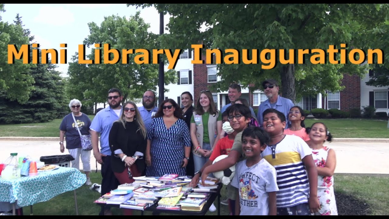 Mini Library Inaguaration in Cherry Tree Village | Strongsville | Ohio ...