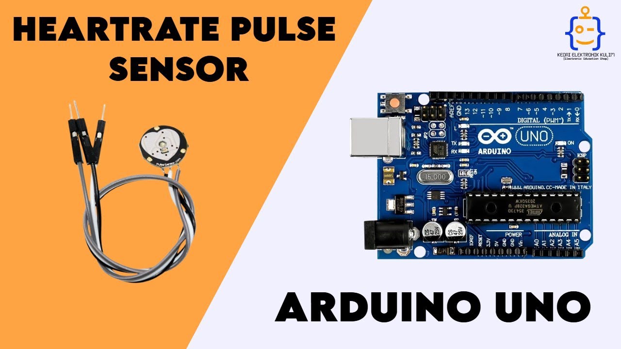 Tutorial 8- How to test Heartrate Pulse Sensor with Arduino Uno - YouTube