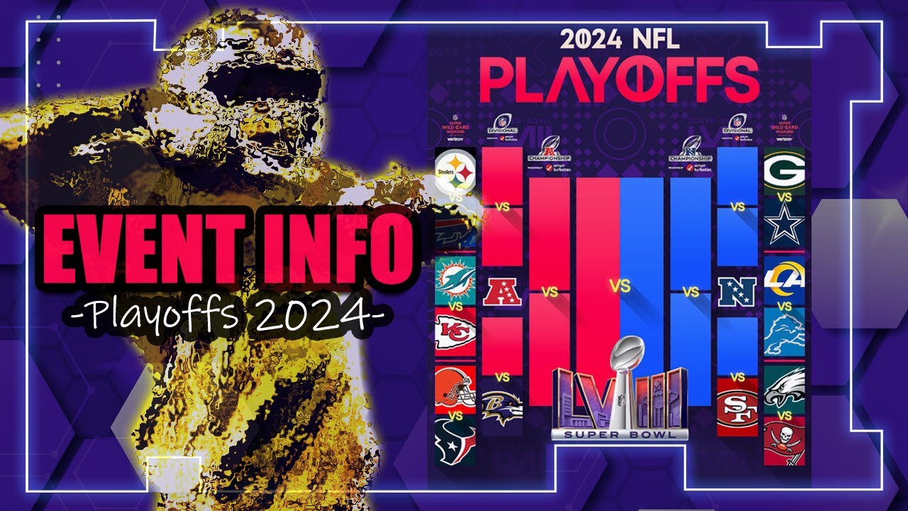 FIRST LOOK AT THE 2024 NFL PLAYOFF EVENT | New Event Info | January 10 ...