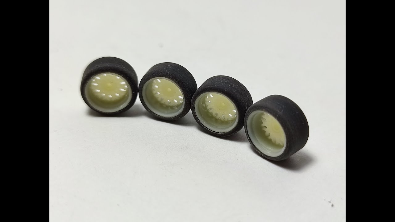 How to make rubber wheels for 3D rims in a very simple way - YouTube