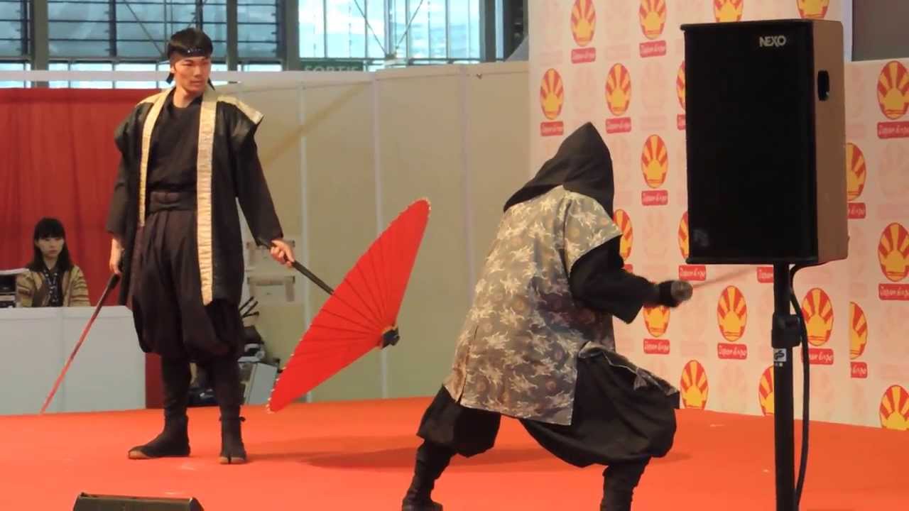 Les ninjas D'Iga (Japan Expo 2013) - YouTube