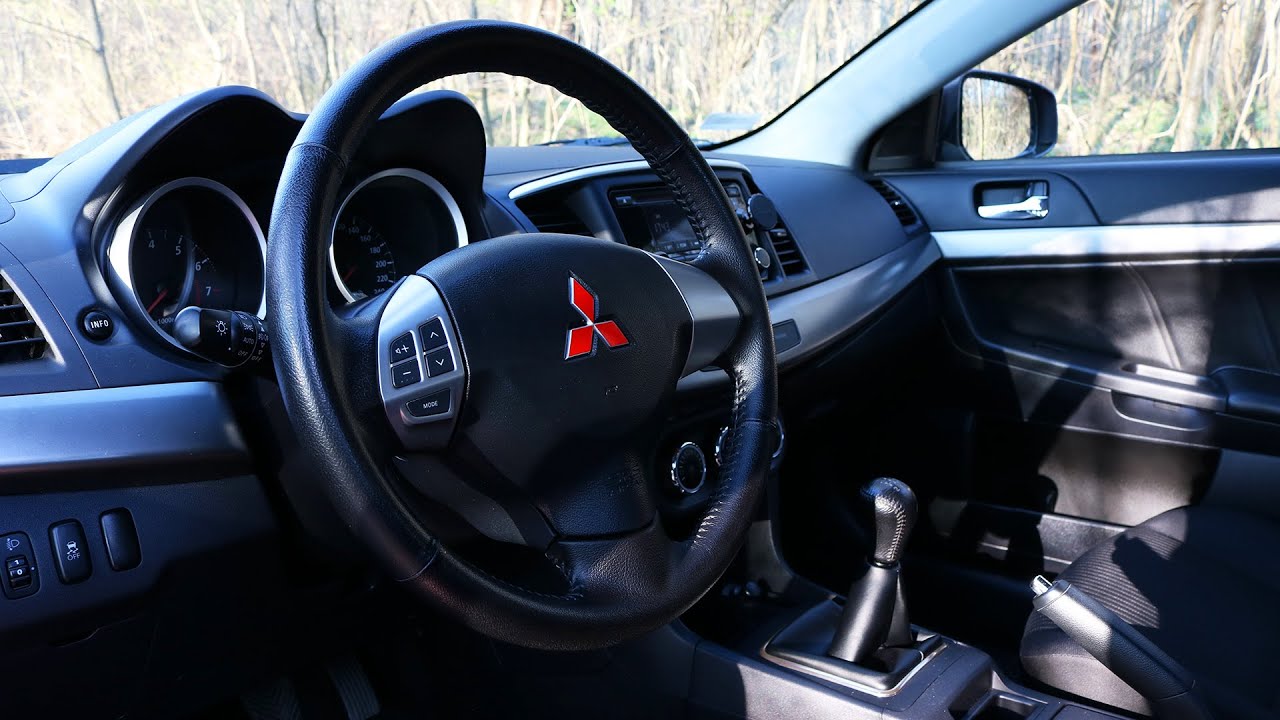 Mitsubishi Lancer - Steering Wheel Height Adjustment - YouTube