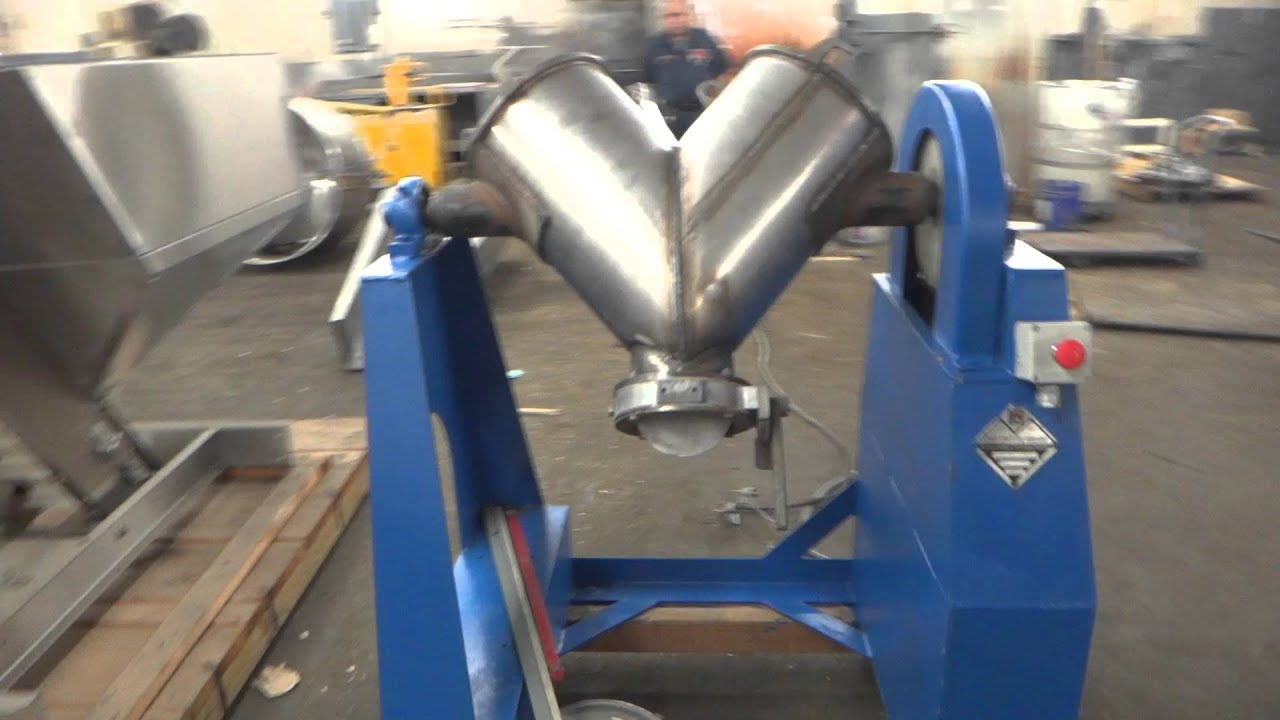PK 1 CUBIC FOOT V BLENDER - YouTube