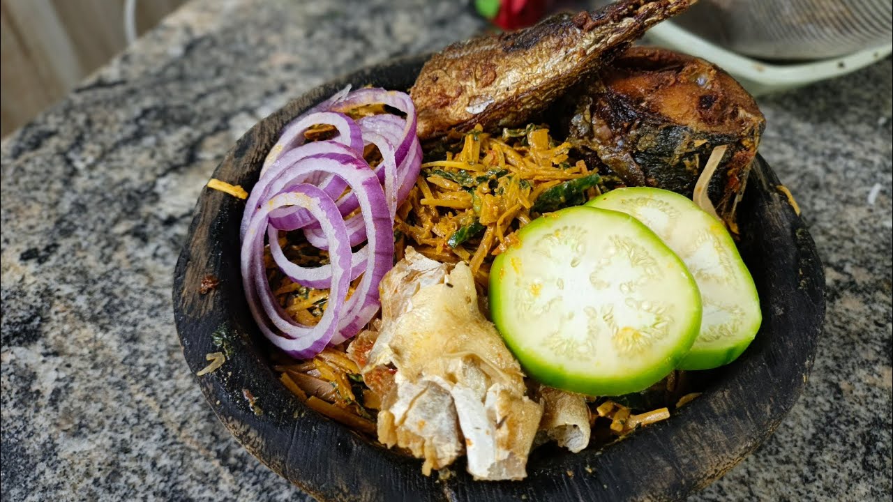 Authentic African Salad (Abacha) Recipe with Ingredients | Vibrant ...