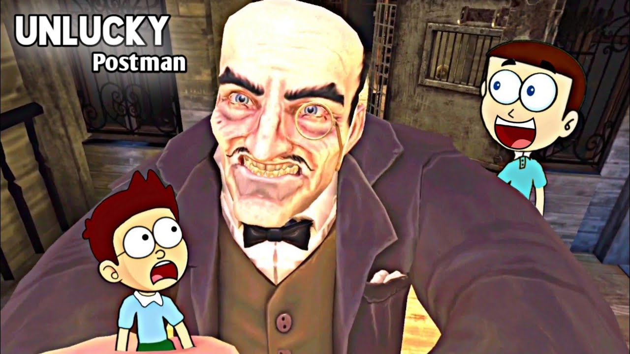 Black Magical Uncle - Unlucky Postman Horror Game | Shiva and Kanzo ...