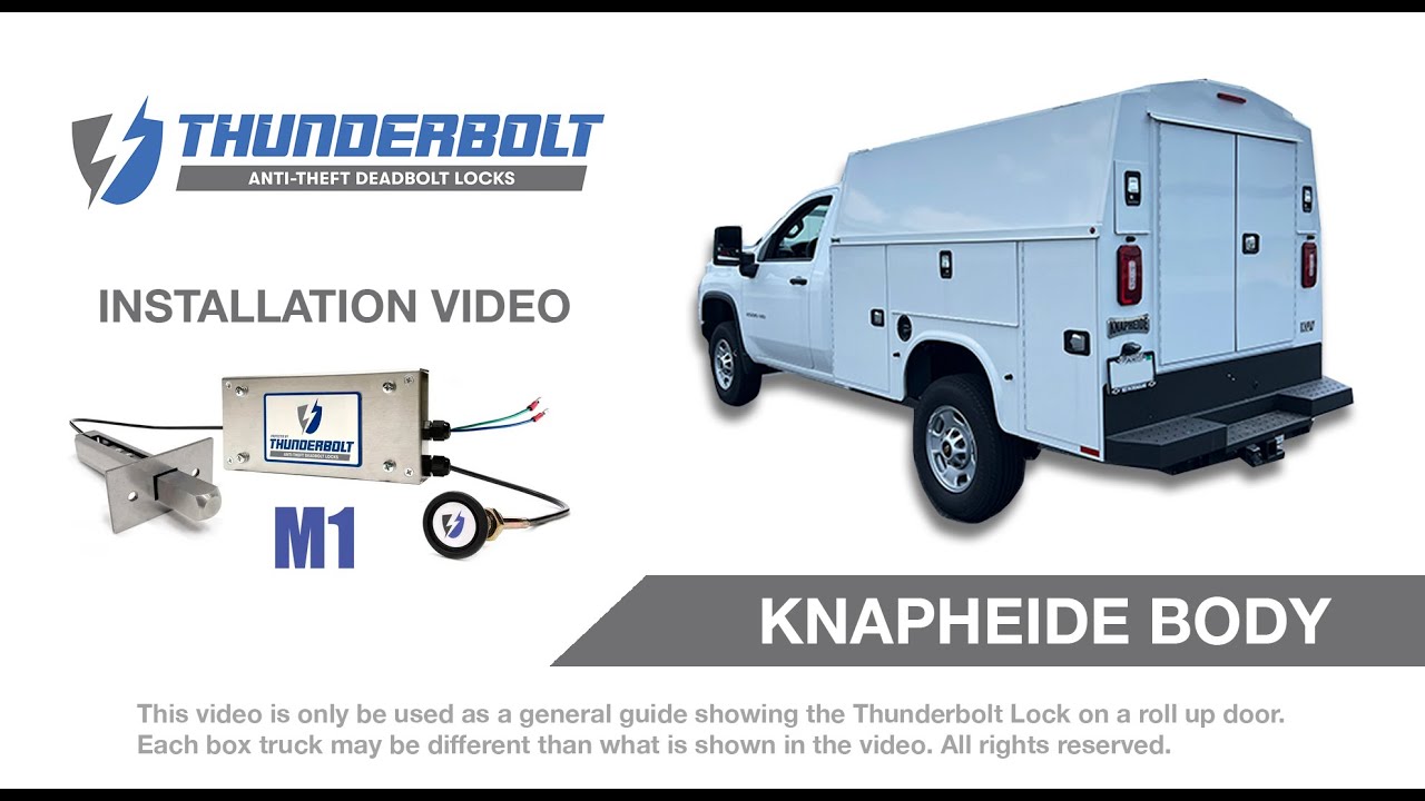 Knapheide Thunderbolt Deadbolt Locks - YouTube