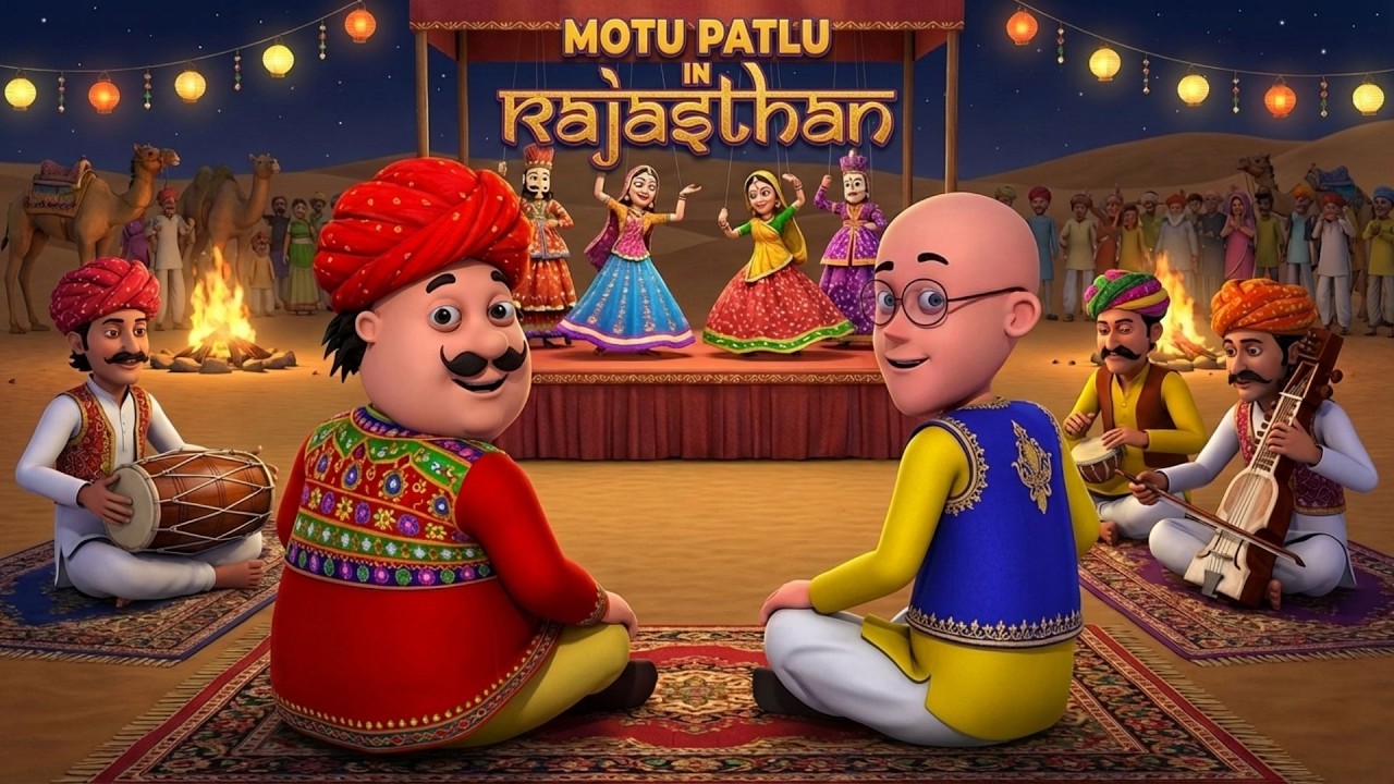Motu का Robot Hand | Motu Patlu Rajasthan Special | Motu Patlu | मोटू ...