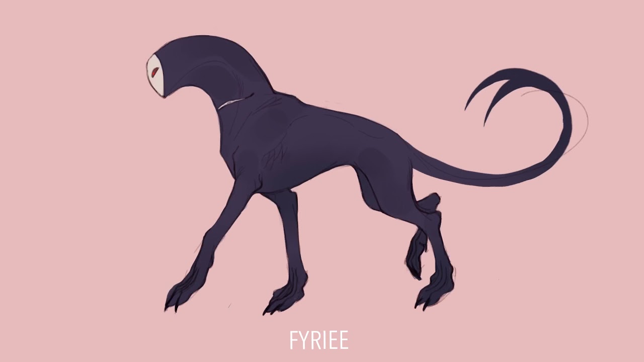 Beast walking cycle - Procreate Animation - YouTube