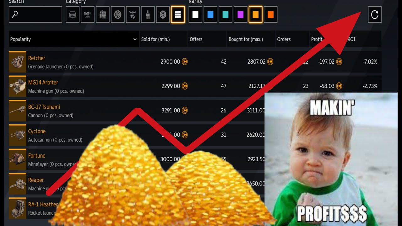 Crossout Market Explaind and Tipps l Crossout Guide - YouTube