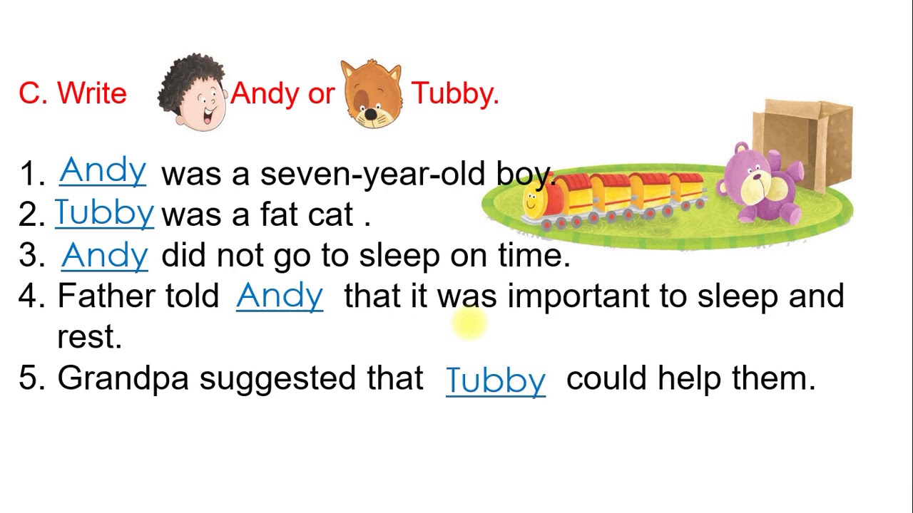 CLASS 2 CHAPTER 5 ANSWER REC ENGLISH - YouTube