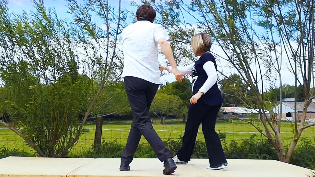 Modern Jive Intermediate - Cross Walk - YouTube