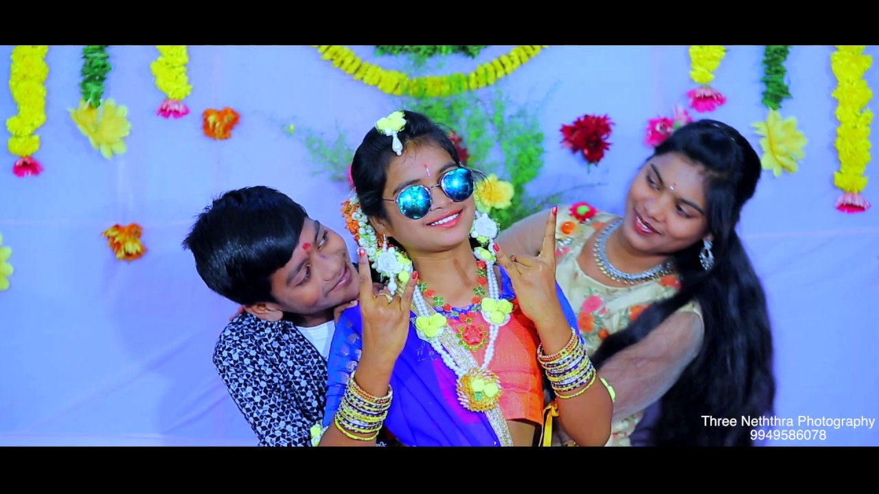 Akshitha Saree Ceremony | Thandaane Thandaane Song | Thri Netra ...