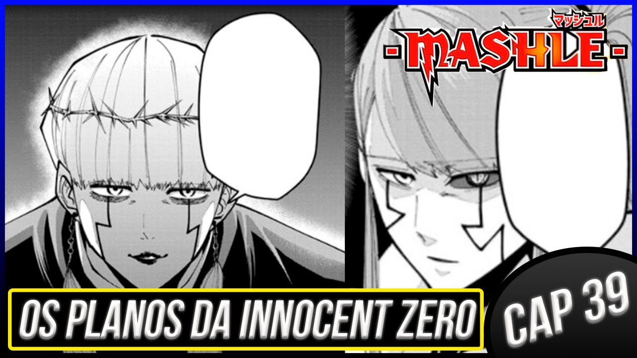 MASHLE 39 - OBJETIVO DA INNOCENT ZERO E A COMEMORAÇÃO DE MASH E SUA ...