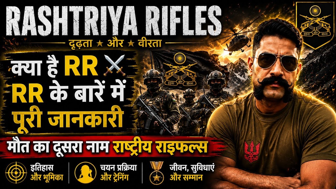 RASHTRIYA RIFLES के बारे में A to z|| How To join Rashtriya Rifles |RR ...