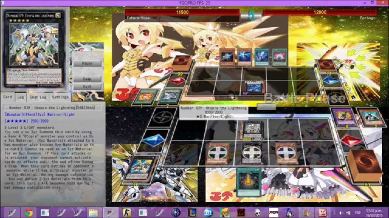 Cyber Utopia vs Galaxy Spellbook (Crazy Fusion Overlay) - YouTube