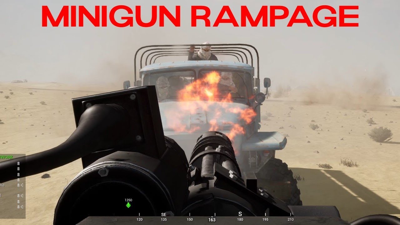 SUV MINIGUN RAMPAGE | Squad Western PMC full gameplay - YouTube
