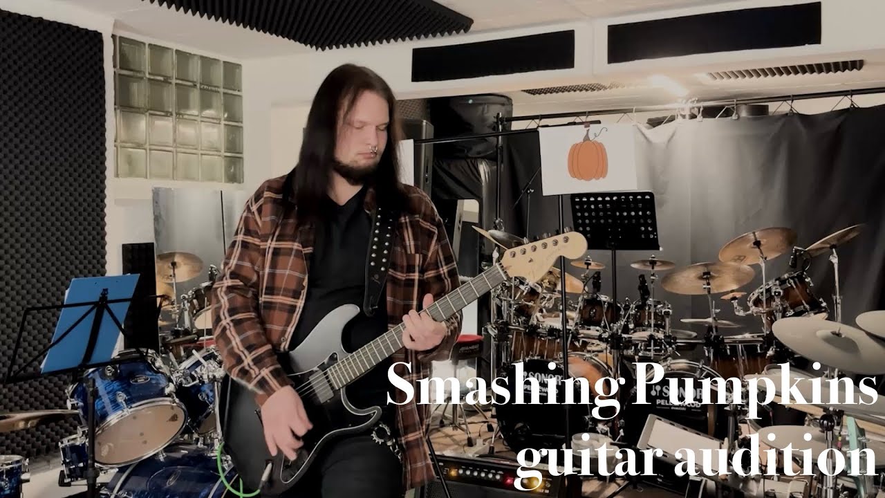 Smashing Pumpkins guitar audition medley by Aaron Hoffmann - YouTube