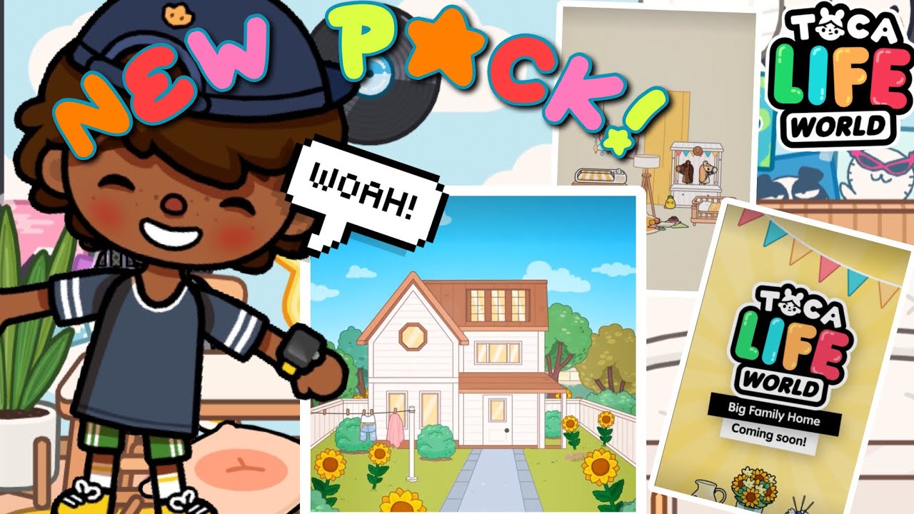 NEW TOCA PACK 😱 *coming soon* ⭐️|| *Voiced 🔊* || Toca boca roleplay 🌎 ...