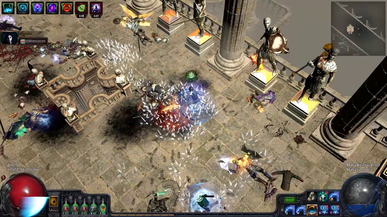 Conqueror Path of EXILE Ultra Settings 60 FPS HQ - YouTube