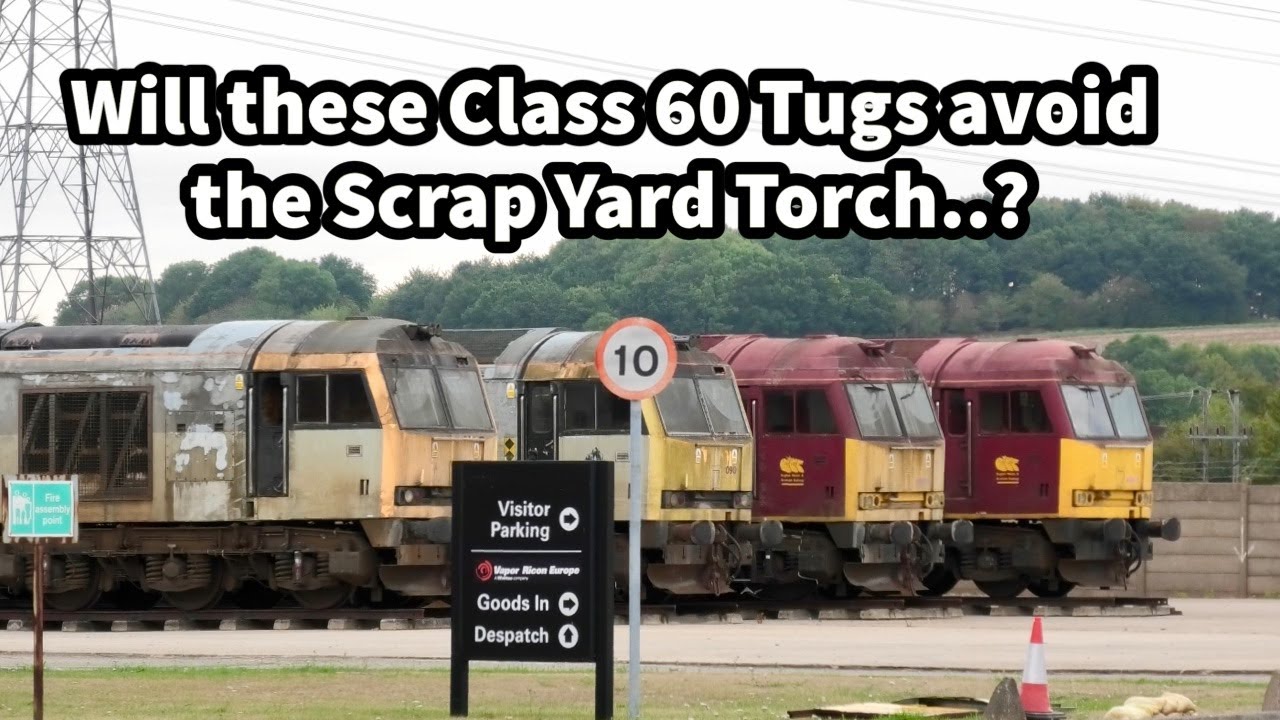 Will these Class 60 Tugs AVOID the SCRAP YARD TORCH...? - YouTube