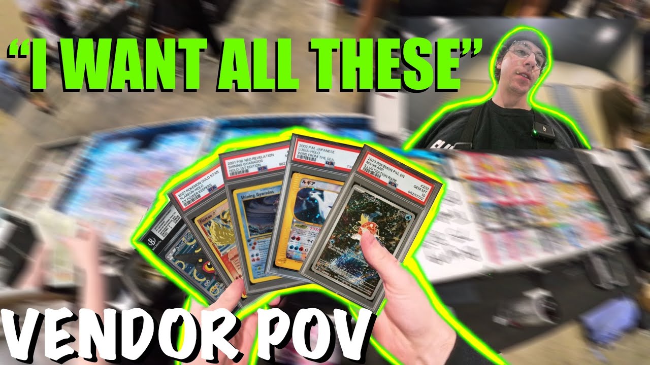 Collect-A-Con Vendor POV | The Best Pokemon Card Show In The World ...