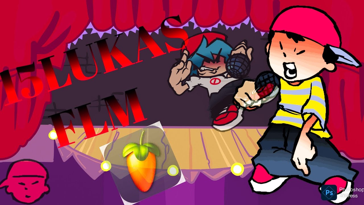 (FNF 15Lukas) vs Ness Song Recreation Voices FLM - YouTube
