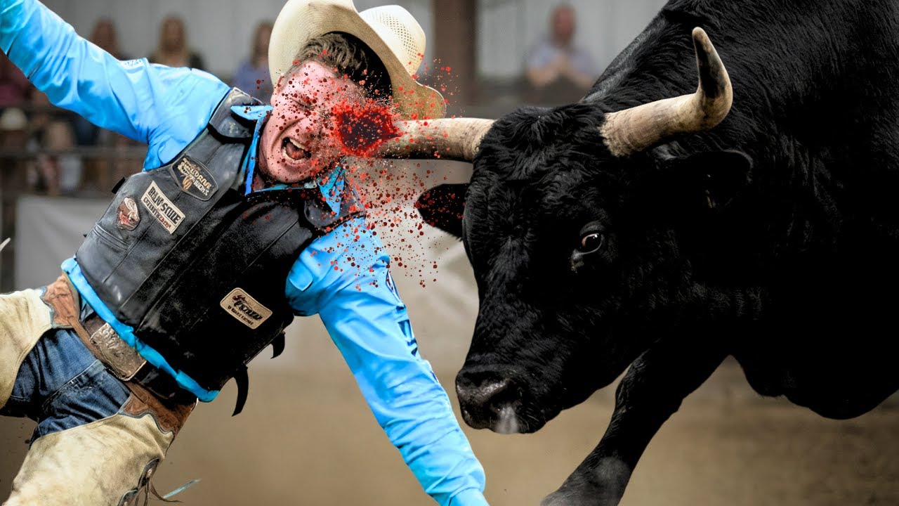 Bull Riding Turned Into A Trap: Most Brutal Moments - YouTube