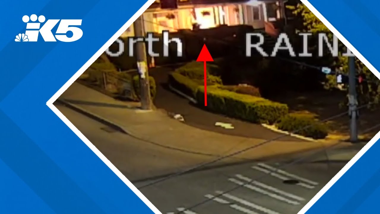 New video shows suspect starting fire at Seattle funeral home - YouTube