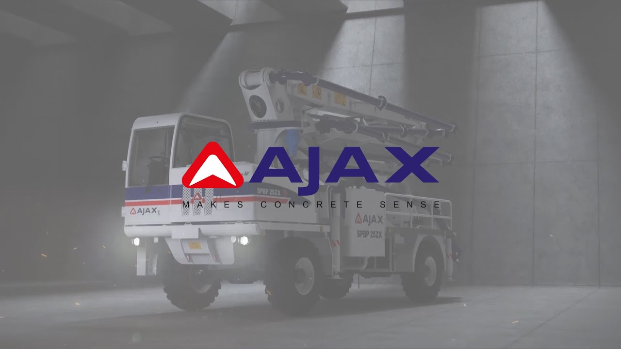 AJAX Engineering | Self-Propelled Boom Pump (SPBP) - YouTube
