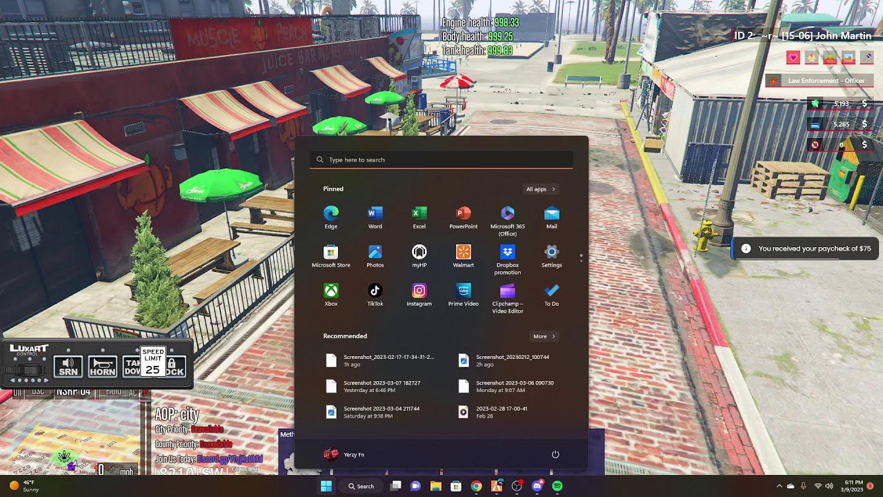 FiveM Staffing and Being a Cop - YouTube