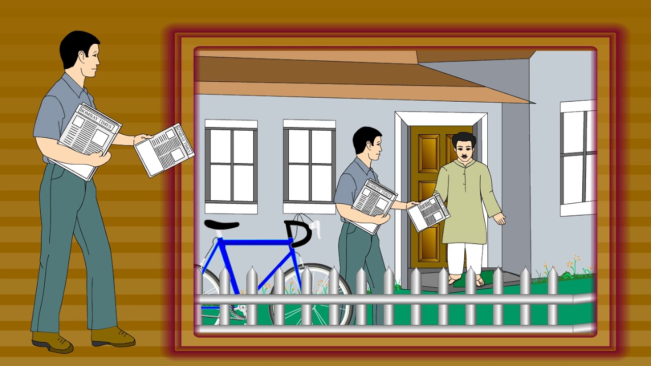 People who help us - Newspaperman - YouTube