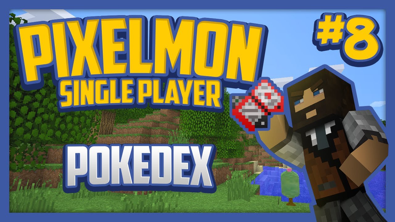 Pixelmon (Minecraft Pokemon Mod) Single Player Season 2 Ep.8 Pokedex ...