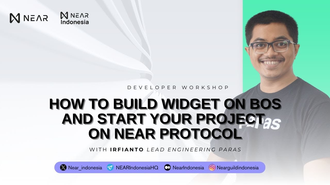 Developer Workshop "HOW TO BUILD WIDGET ON BOS AND START YOUR PROJECT ...