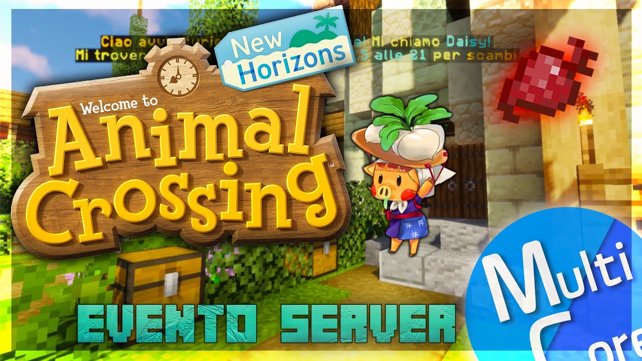 ANIMAL CROSSING NEW HORIZONS SU MINECRAFT VANILLA! Evento Server ...