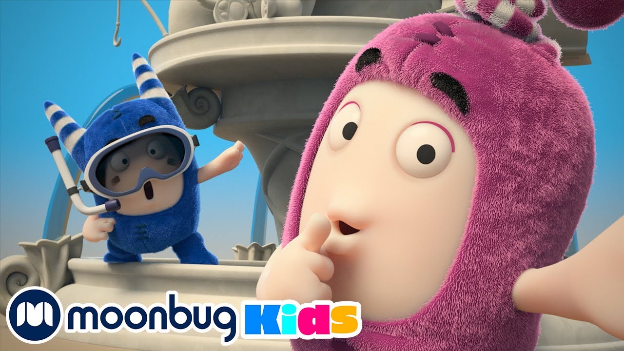 Photobomb! | @Oddbods | Dinosaur and Animal Cartoons for Kids! - YouTube