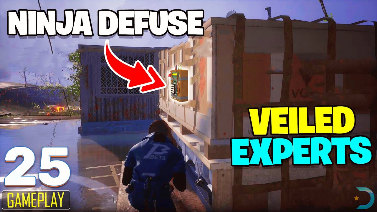 Ninja Defuse 💣 Veiled Experts Global Beta Gameplay 2022 ⭐ Agent Jack on ...