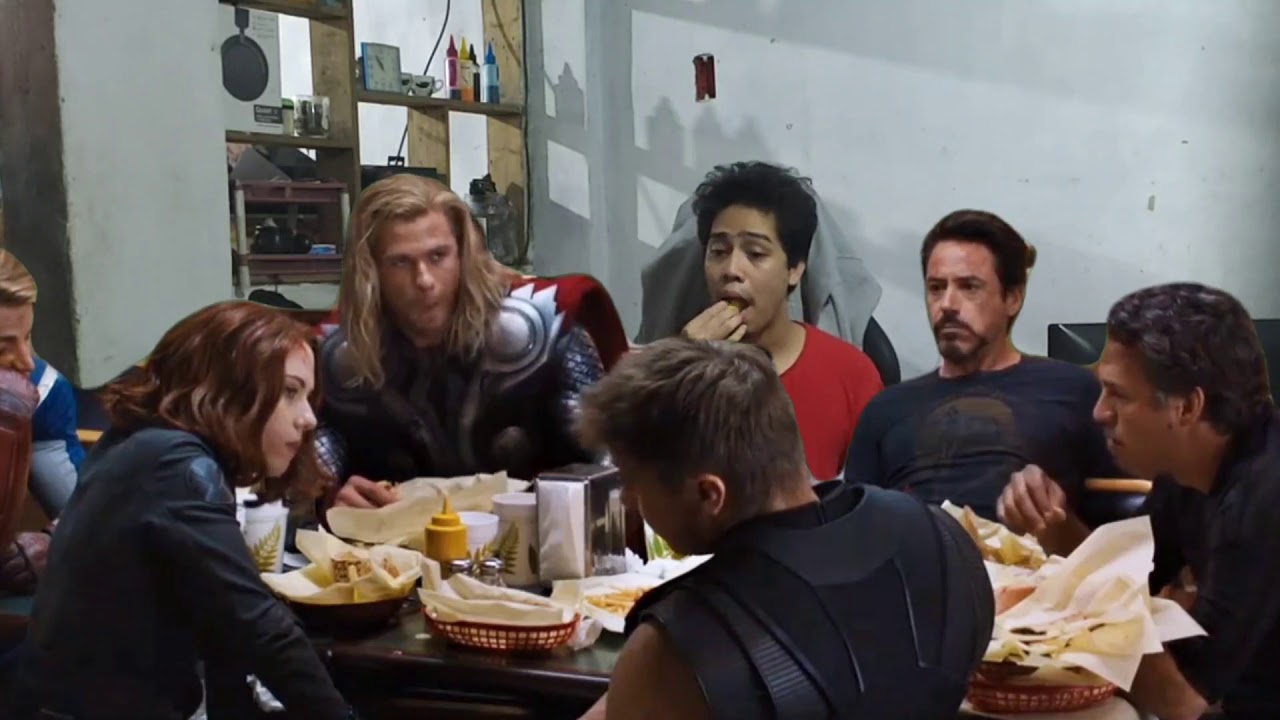 Avengers Eating - YouTube