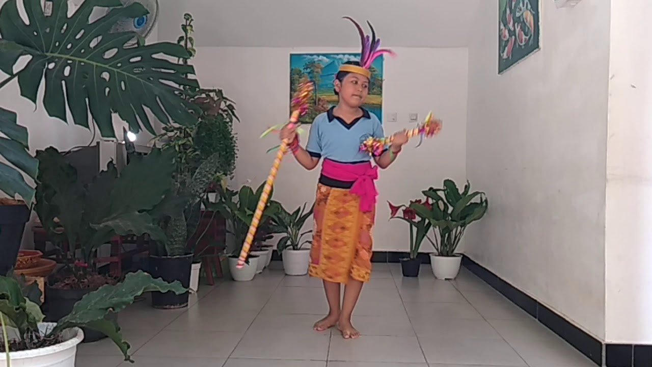 Tari Gantar kelas 3 SD - YouTube