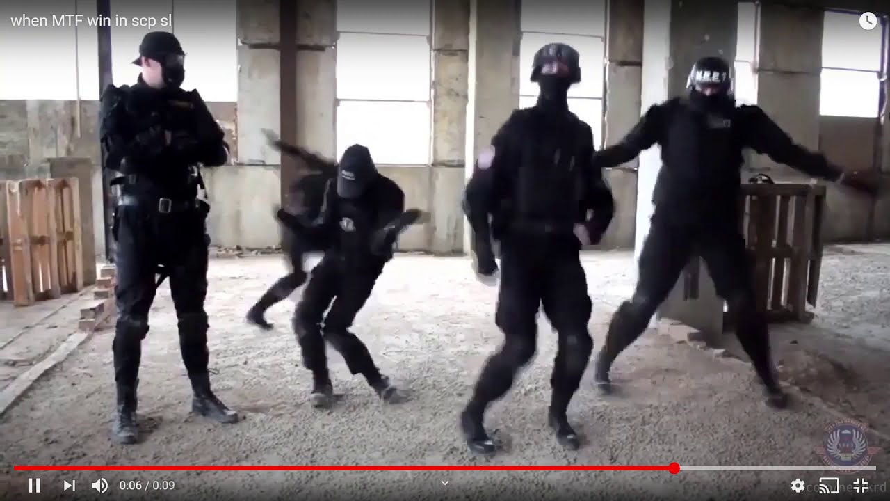 when MTF win in scp sl - For 4 minutes and it gets faster and slower ...